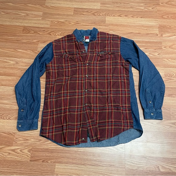 Mo Betta | Shirts | Vintage Mo Betta Mens Western Shirt Size 6x35 Denim ...